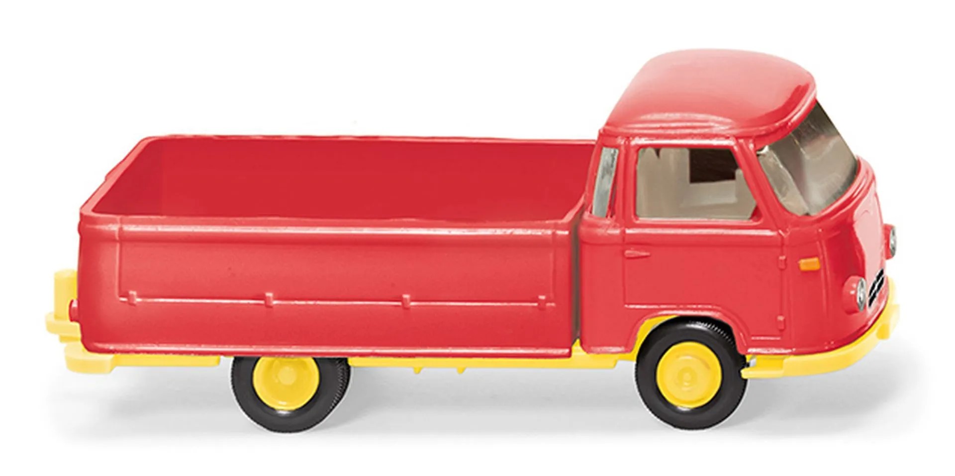 Borgward B 611 (Frontlenker, Modell 1957-1961) Pritschenwagen, Fahrerhaus rosé, Wiking, 1:87, mb ...