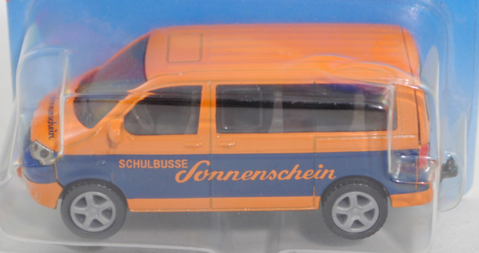 00402 VW T5.1 Multivan (Modell 2003-2009), gelborange, SCHULBUSSE Sonnenschein, SIKU, P28b ...
