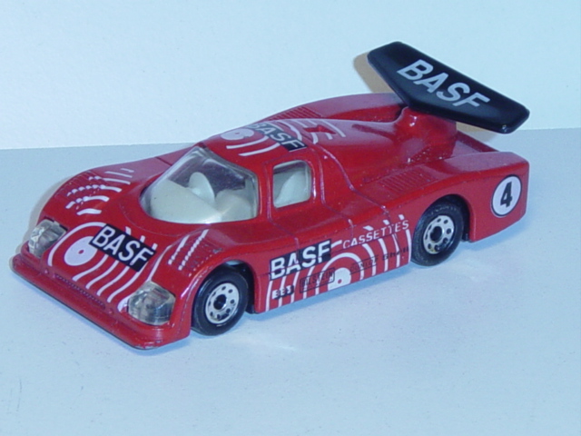 Sauber Group C Racer, feuerrot, BASF, 1:55, Matchbox Series | 66 ...