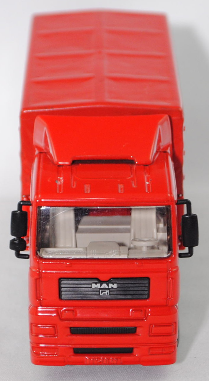 MAN TGA (Modell 2000-2004) mit kooi aap® Mitnahmestapler, rot ...