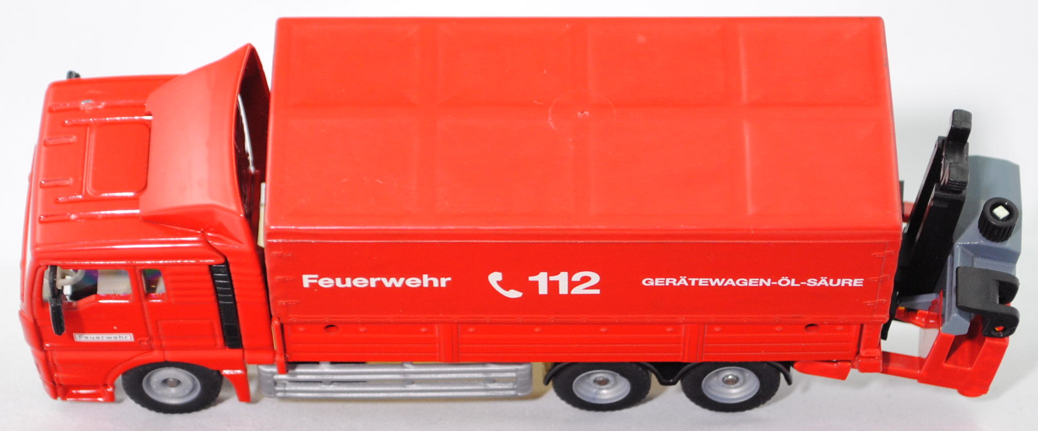 MAN TGA (Modell 2000-2004) mit kooi aap® Mitnahmestapler, rot ...