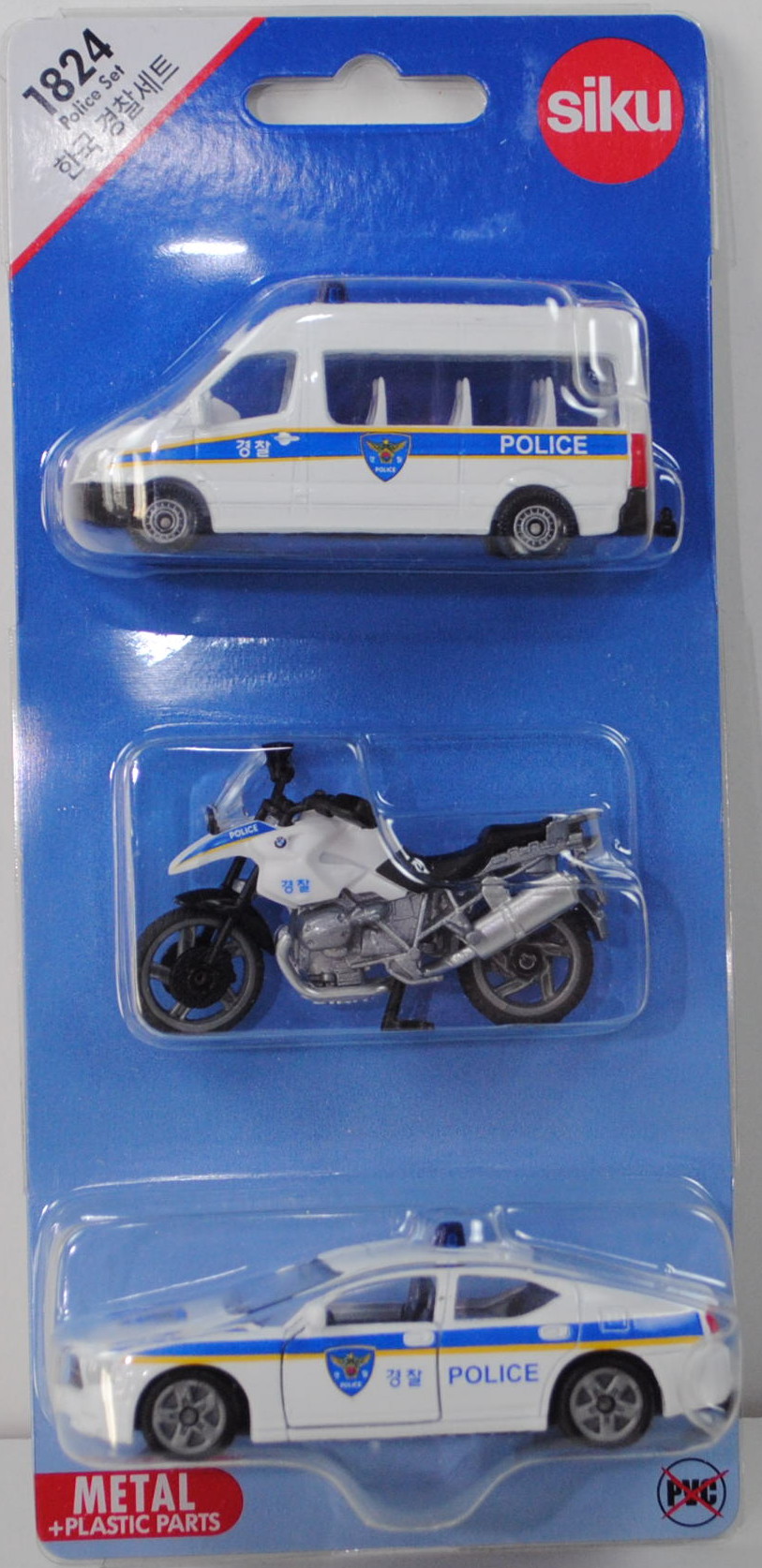 72801 KR Police Set: Mercedes-Benz Sprinter + BMW R 1200 GS + Dodge ...