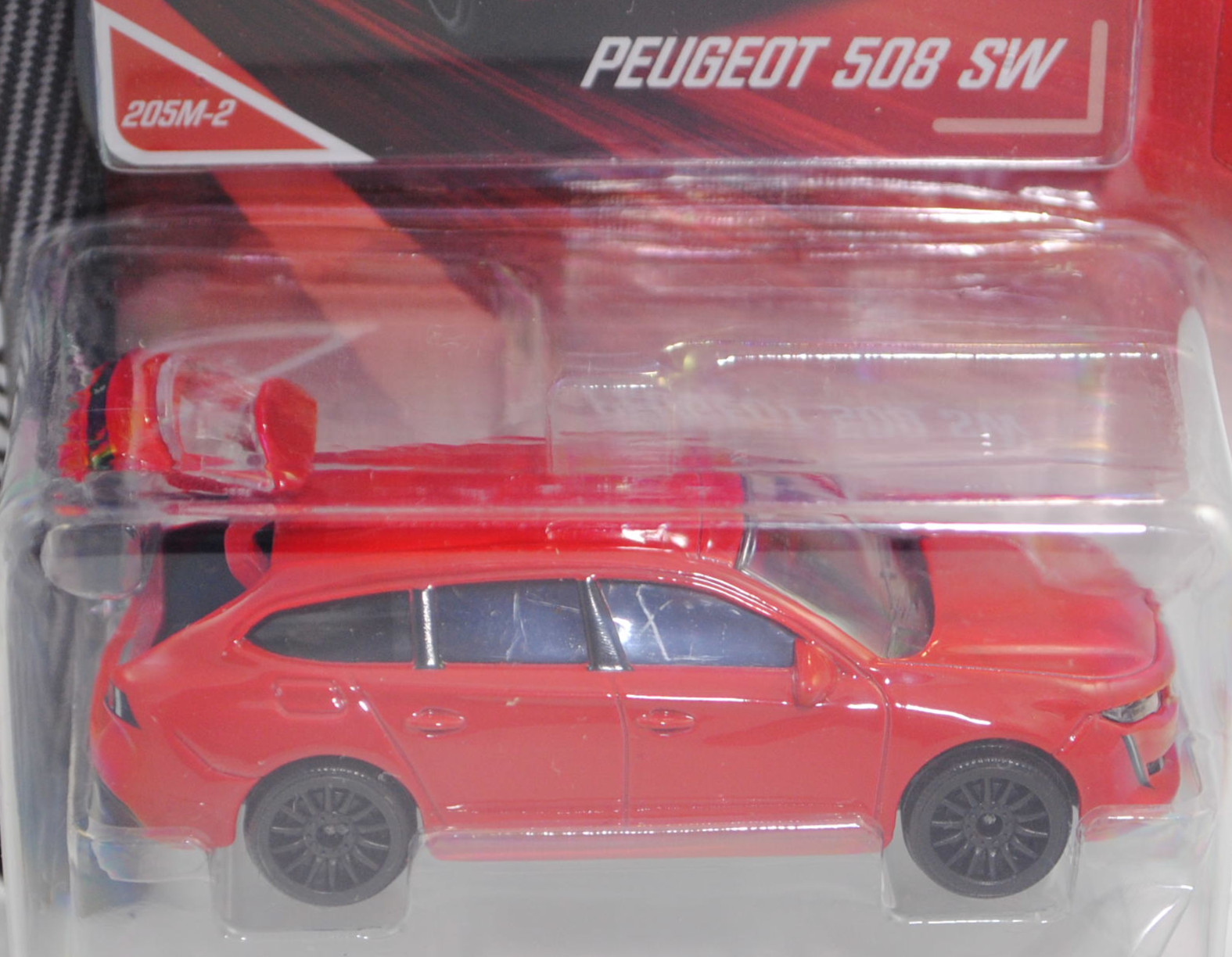 Peugeot 508 II SW ALLURE (R83, Modell 2019-2023), dunkel-verkehrsrot ...