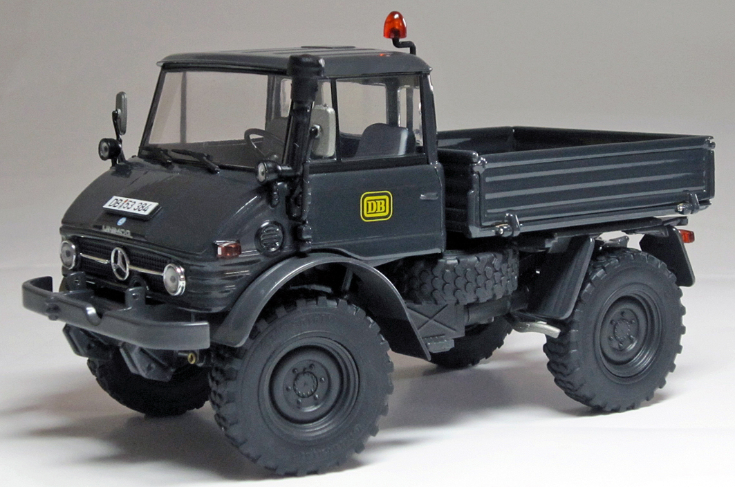 Unimog 406 (U84) Ganzstahl-Fahrerhaus DB (1971 - 1989), schwarzgrau, DB ...