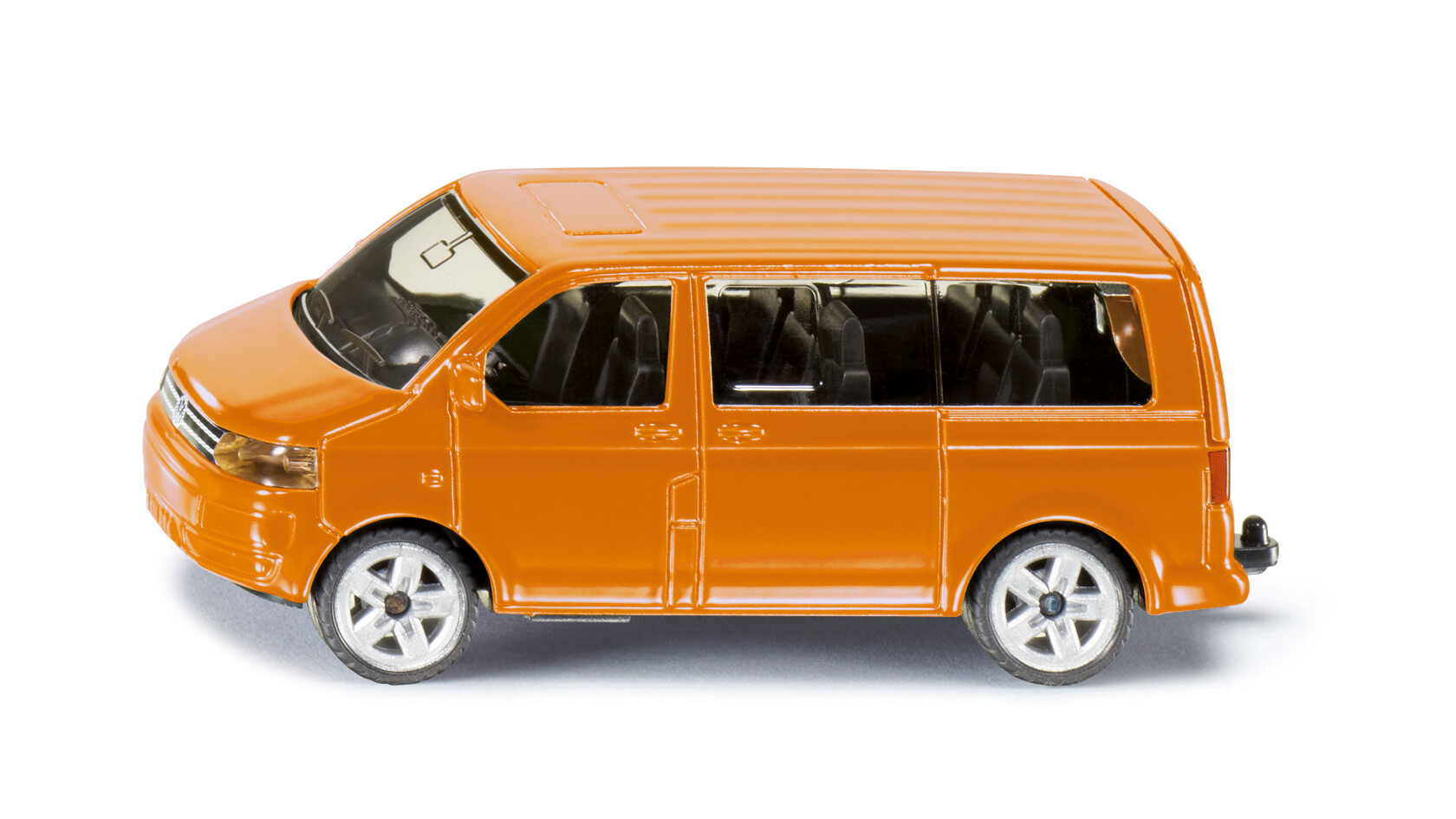 00024 VW T5 facelift Multivan 2.0 TDI (Modell 2009-2015) mit Aufkleber, orange, SIKU, 1:61, P29e ...